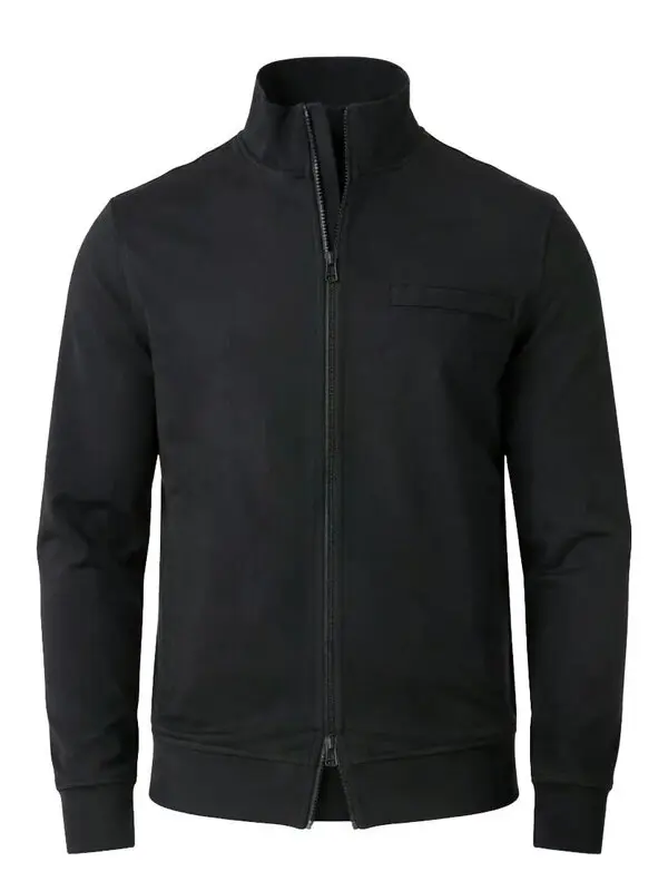 PATRICK ASSARAF Four-way Stretch Track Jacket - Black