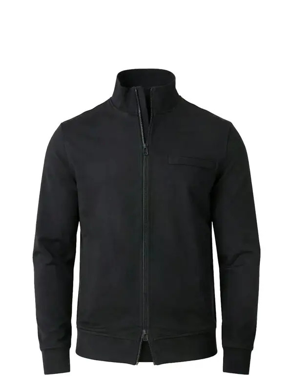 PATRICK ASSARAF Four-way Stretch Track Jacket - Black