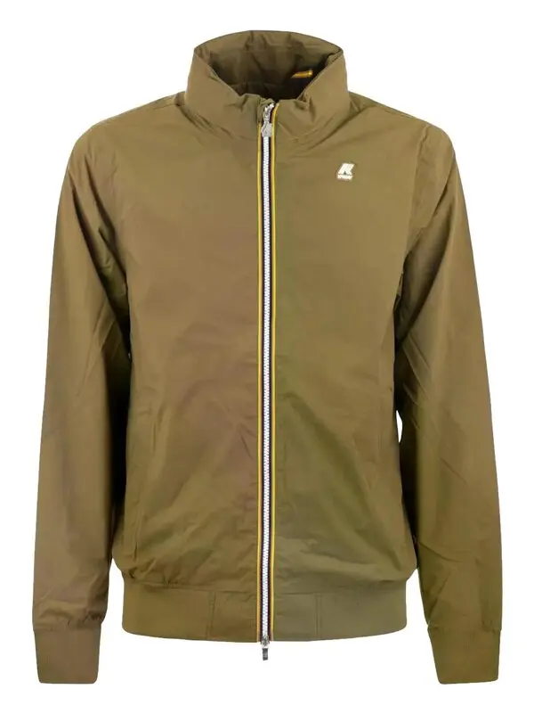 K-WAY Amaury Zip Jacket - Brown