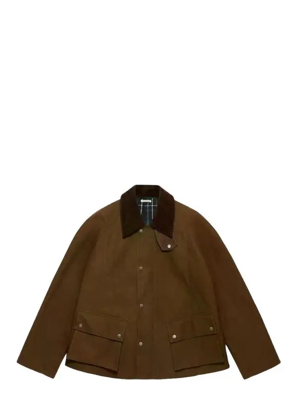 JW Anderson Button Corduroy-collar Jacket - Brown
