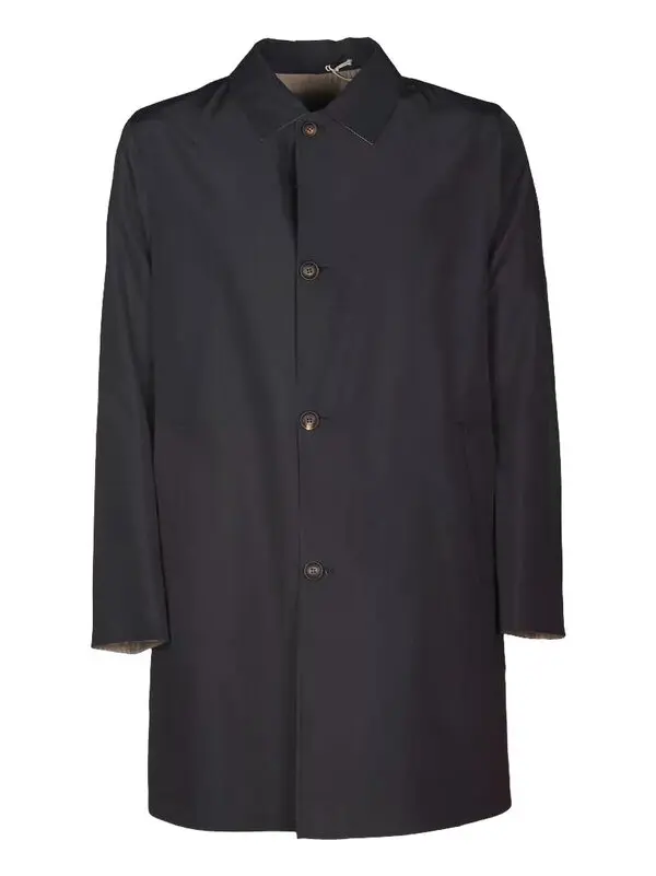 KIRED Button-up Coat - Blue