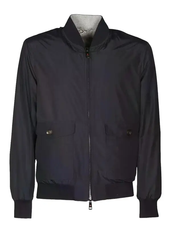 KIRED Button-pocket Jacket - Blue