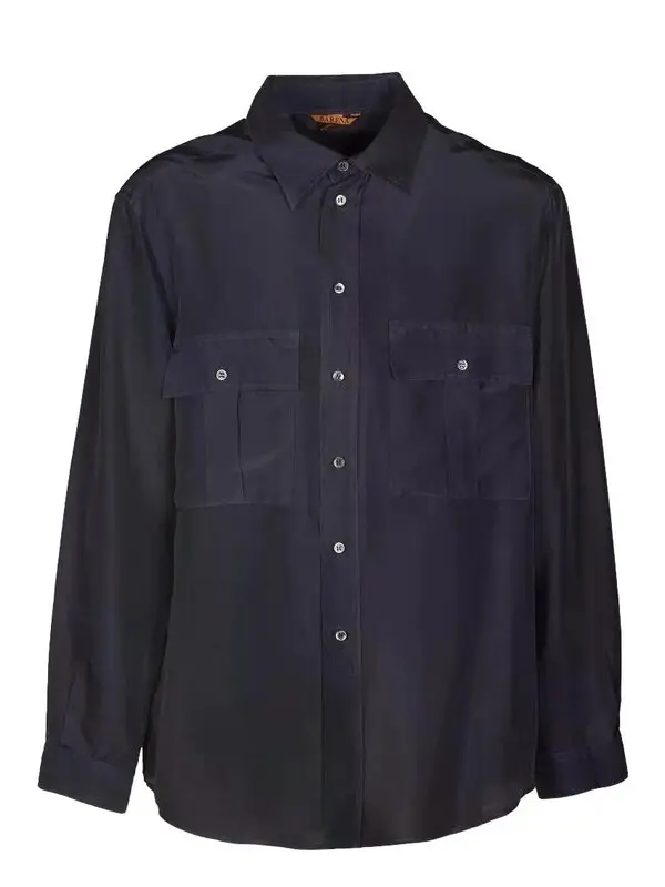 Barena Venezia Flap-pocket Shirt - Blue
