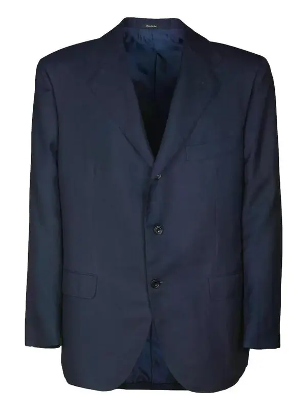 SARTORIO NAPOLI Flap Pocket Jacket - Blue