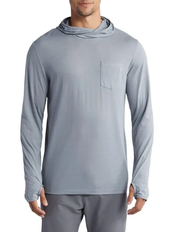 FREE FLY Lightweight Upf 20+ Hoodie - Slate