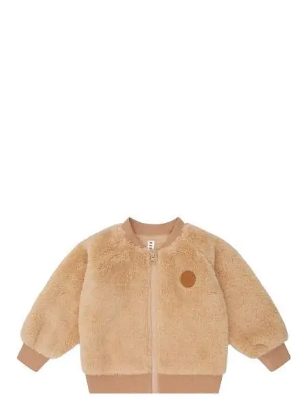HUXBABY Varsity Hux Fur Jacket - Bear