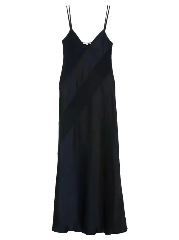 Antonelli Firenze Luna V-neck Maxi Dress - Black