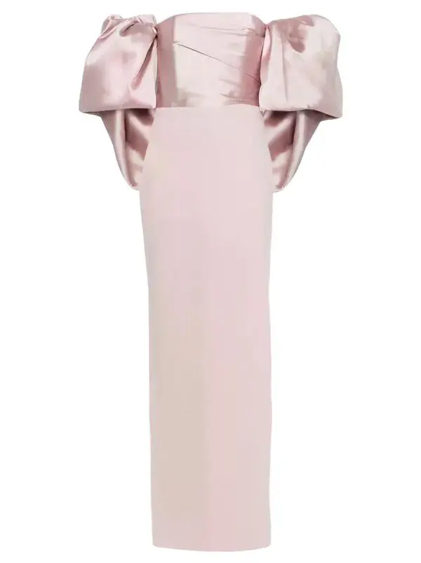 Solace London The Floris Maxi Dress - Pink
