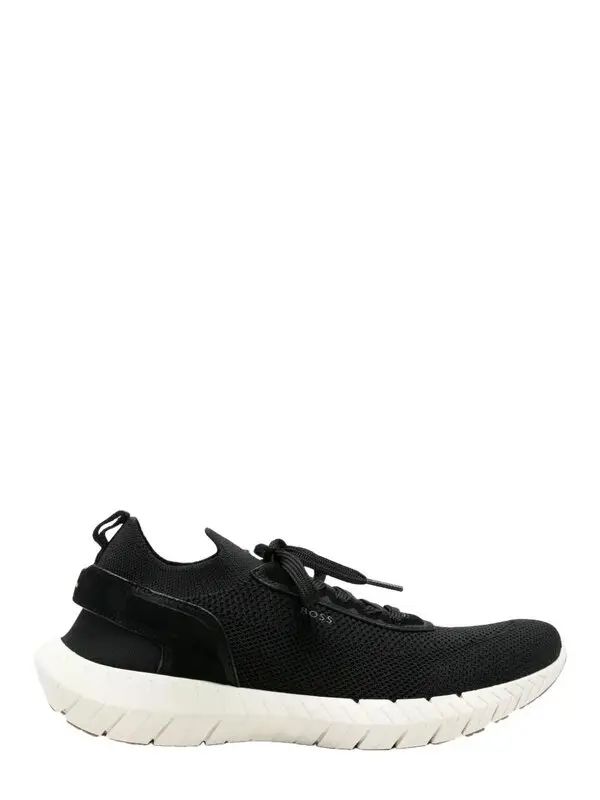 BOSS Lace-up Sneakers - Black