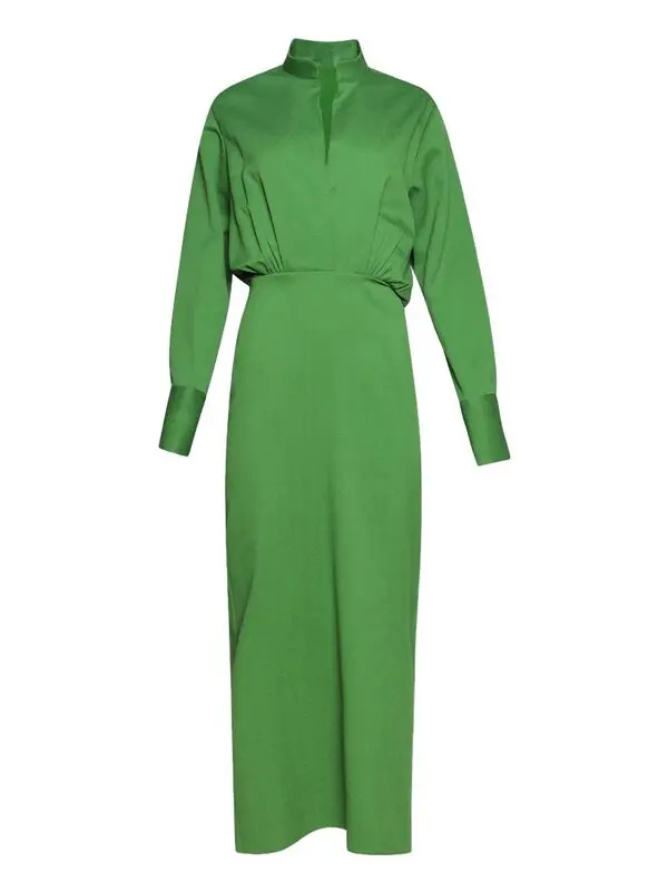 Rosie Assoulin Open Back Maxi Dress - Green