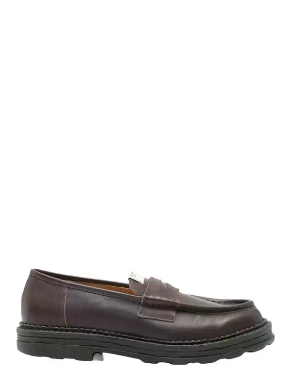 Mihara Yasuhiro Penny Loafers - Brown