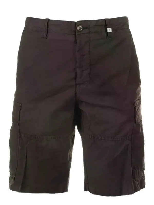 MYTHS Cargo Bermuda Shorts - Brown