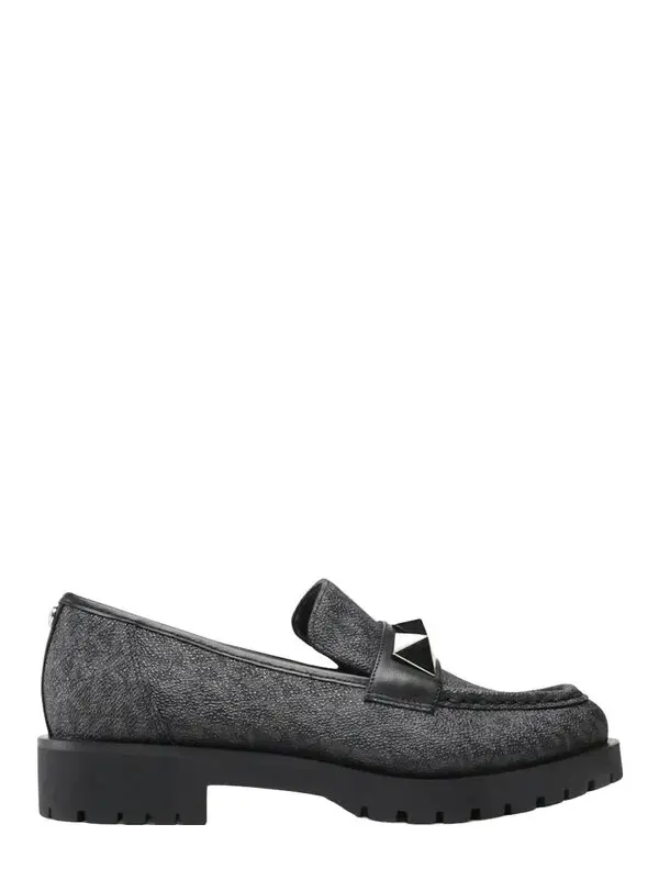 Michael Kors Holland Monogram Loafers - Grey