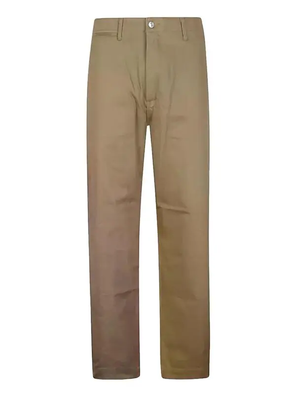 Edwin Wide-leg Trousers - Brown
