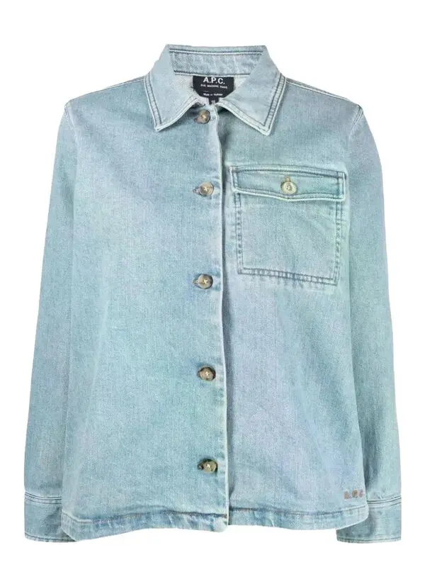 A.p.c. Janice Denim Jacket - Blue