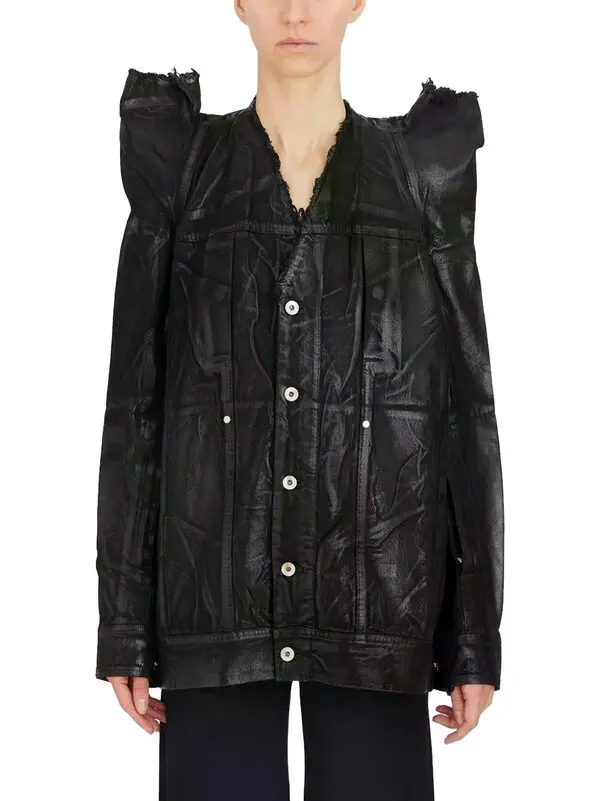 Rick Owens Denim Jacket - Black