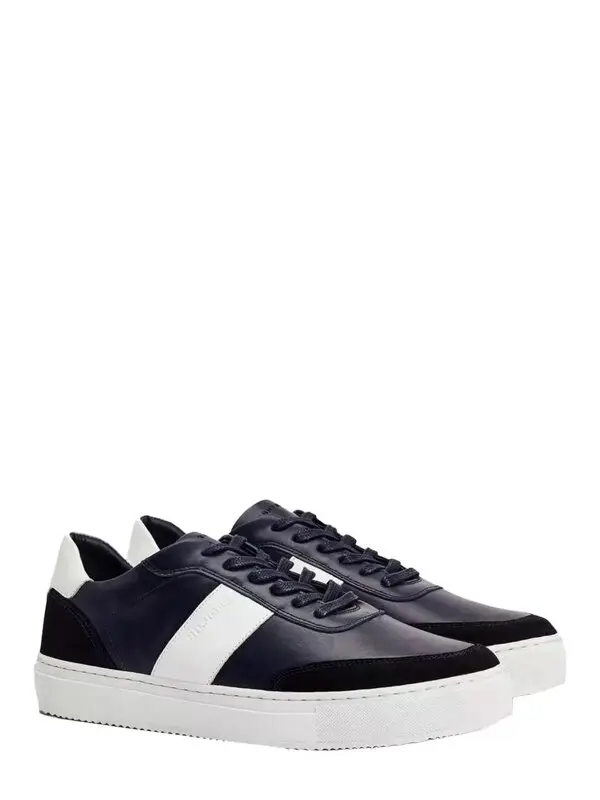 Tommy Hilfiger Striped Panel Sneakers - Blue
