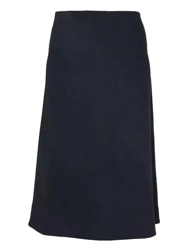 JIL SANDER A-line Midi Skirt - Blue