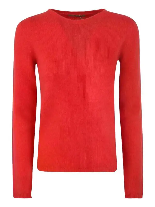 NUUR Crew-neck Sweater - Red