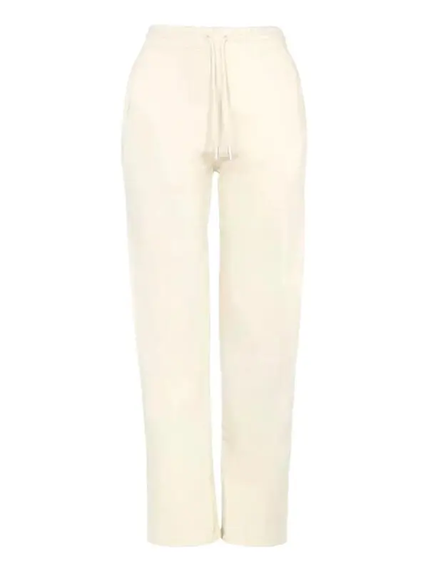 Off-White Drawstring Track Pants - White