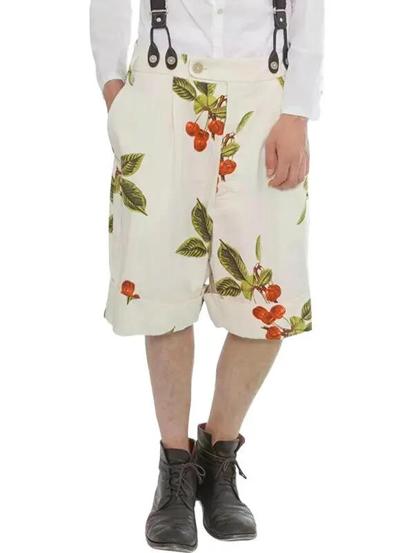 NOSTRA SANTISSIMA Floral Print Shorts - Neutrals