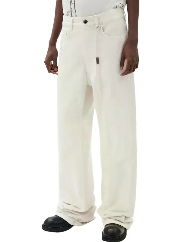 ANN DEMEULEMEESTER Genoveva Trousers - Neutrals