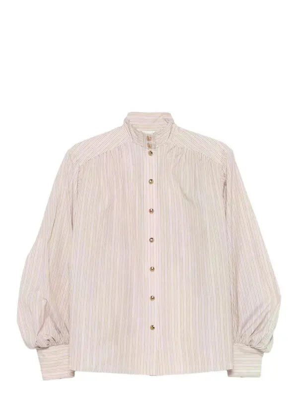 Zimmermann Striped Buttoned Blouse - Pink