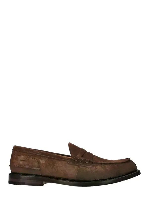 Premiata Leather Loafers - Brown