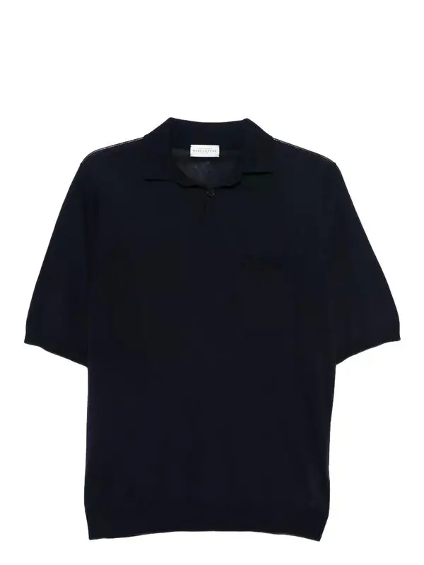 BALLANTYNE Chest-pocket Polo Shirt - Blue