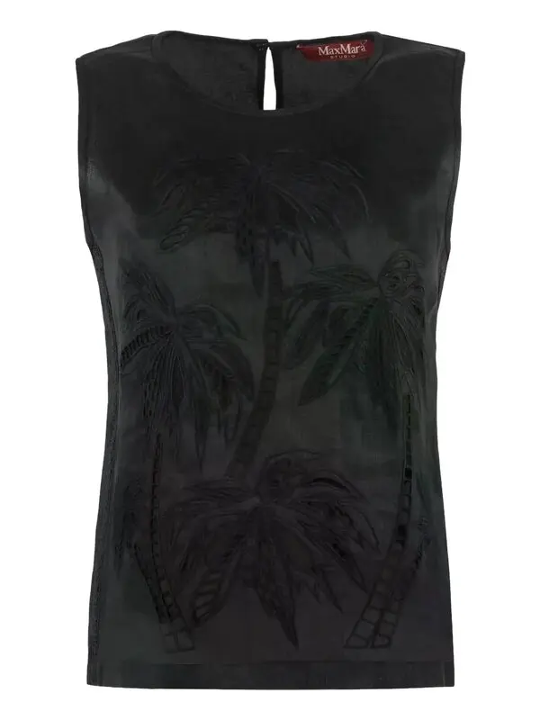 Max Mara Giostra Tank Top - Black