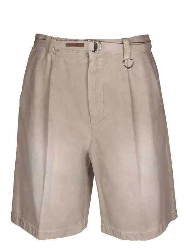 Marni Belted Shorts - Neutrals