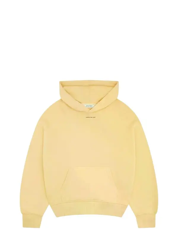ABOUT:BLANK Hooded Pouch-pocket Sweatshirt - Yellow