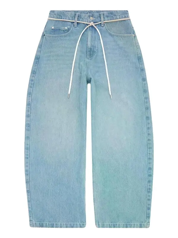 ABOUT:BLANK Drawstring Jeans - Blue