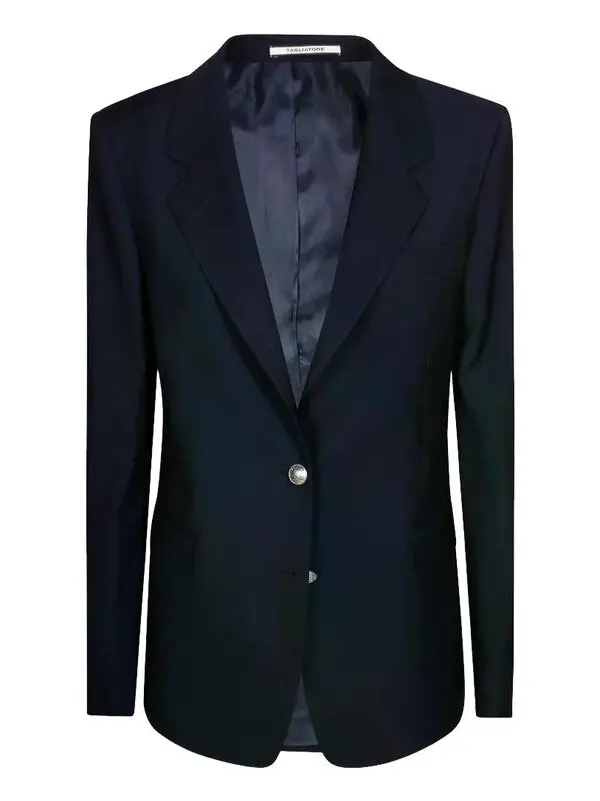Tagliatore Single-breasted Blazer - Blue