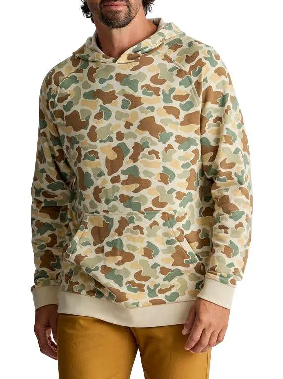 FREE FLY Fleece Hoodie - Vintage Camo