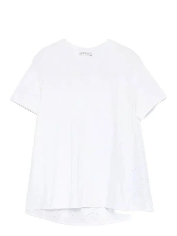 Moncler Eyelet T-shirt - White