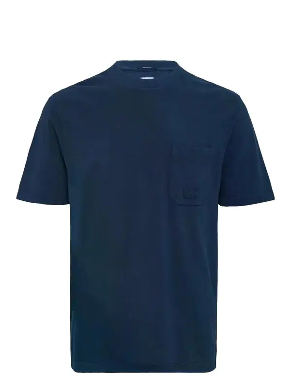 C.P. COMPANY 24/1 Pigment-dyed T-shirt - Blue