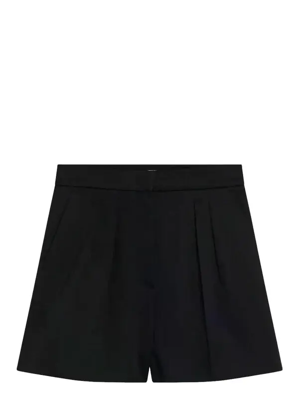 Max Mara Pleated Shorts - Black