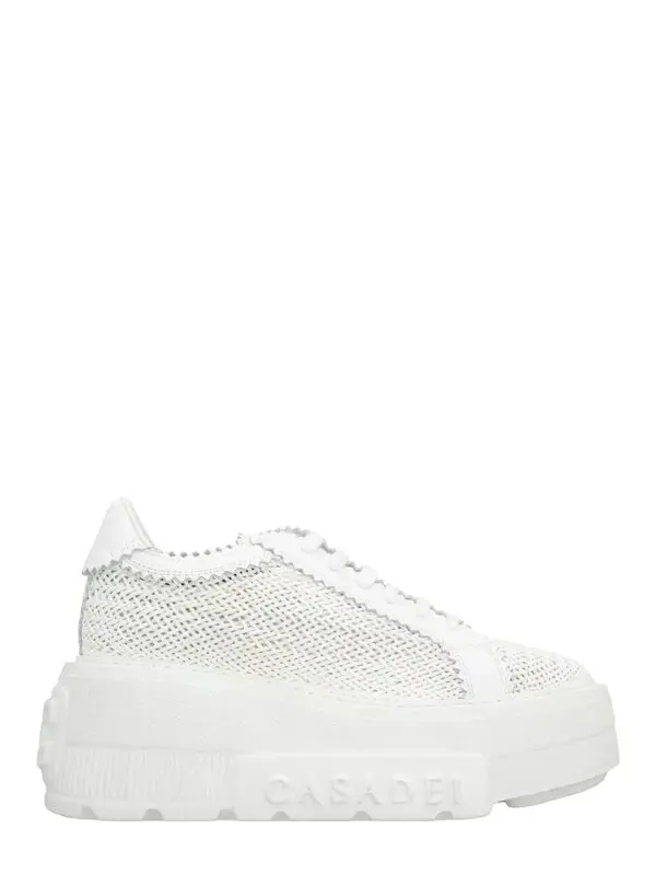 Casadei Nexus Hanoi Platform Sneakers - White