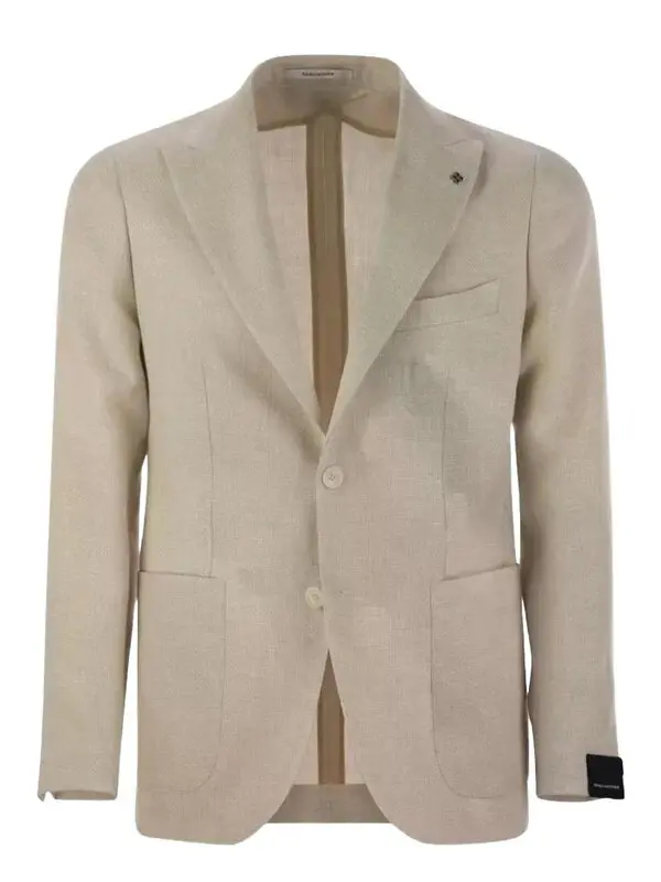 Tagliatore Notch-lapel Blazer - Neutrals