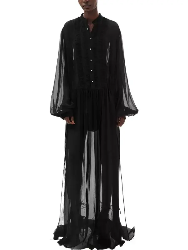 ANN DEMEULEMEESTER Maxi Dress - Black