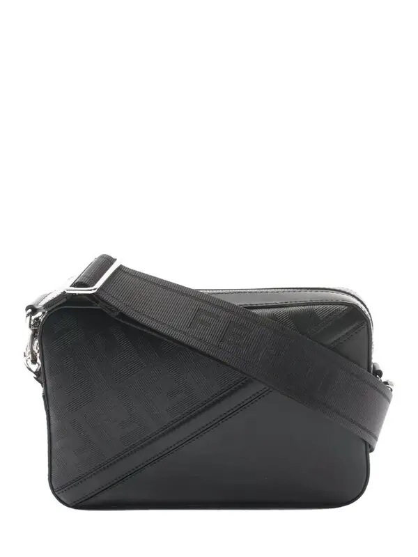 Fendi 2000-2010 Diagonal Camera Case Crossbody Bag - Black
