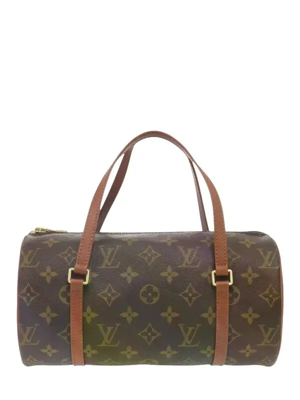 LOUIS VUITTON 1998 Monogram Papillon 26 Handbag - Brown