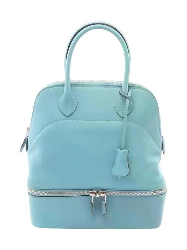 Hermès 2015 Swift Bolide Secret Bag - Blue