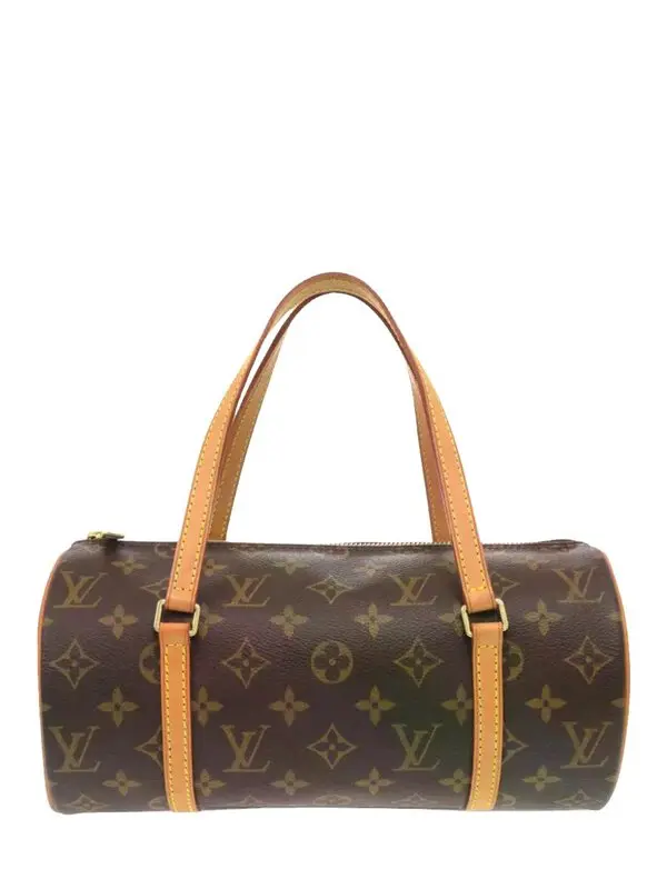 LOUIS VUITTON 2004 Monogram Papillon 26 Handbag - Brown