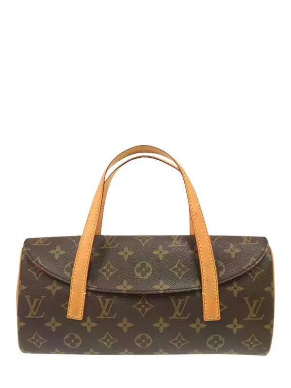 LOUIS VUITTON 2002 Monogram Sonatine Handbag - Brown