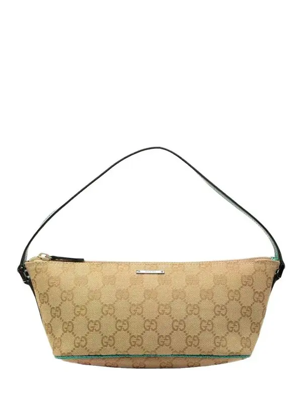 Gucci Gg Canvas Boat Shoulder Bag - Neutrals
