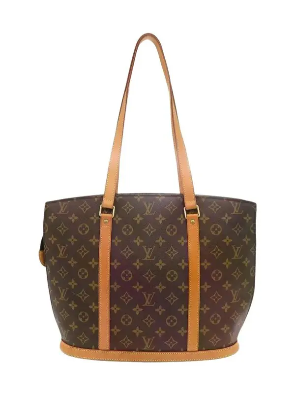 LOUIS VUITTON 1998 Monogram Babylone Tote Bag - Brown