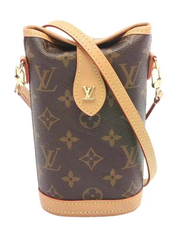 LOUIS VUITTON Monogram Fold Me Pouch Crossbody Bag - Brown