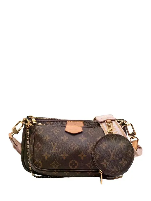 LOUIS VUITTON 2020 Monogram Multi Pochette Accessoires Satchel - Brown